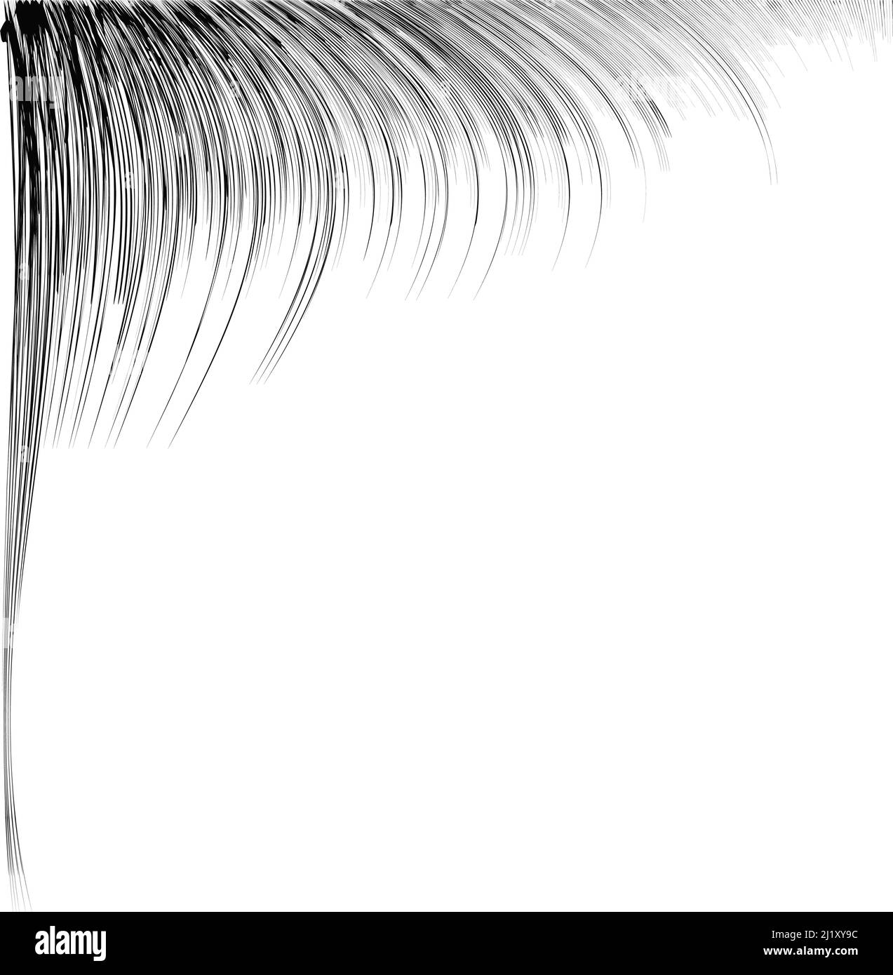 Sound, music equalizer, EQ. Random lines chart, graph. Soundtrack ...