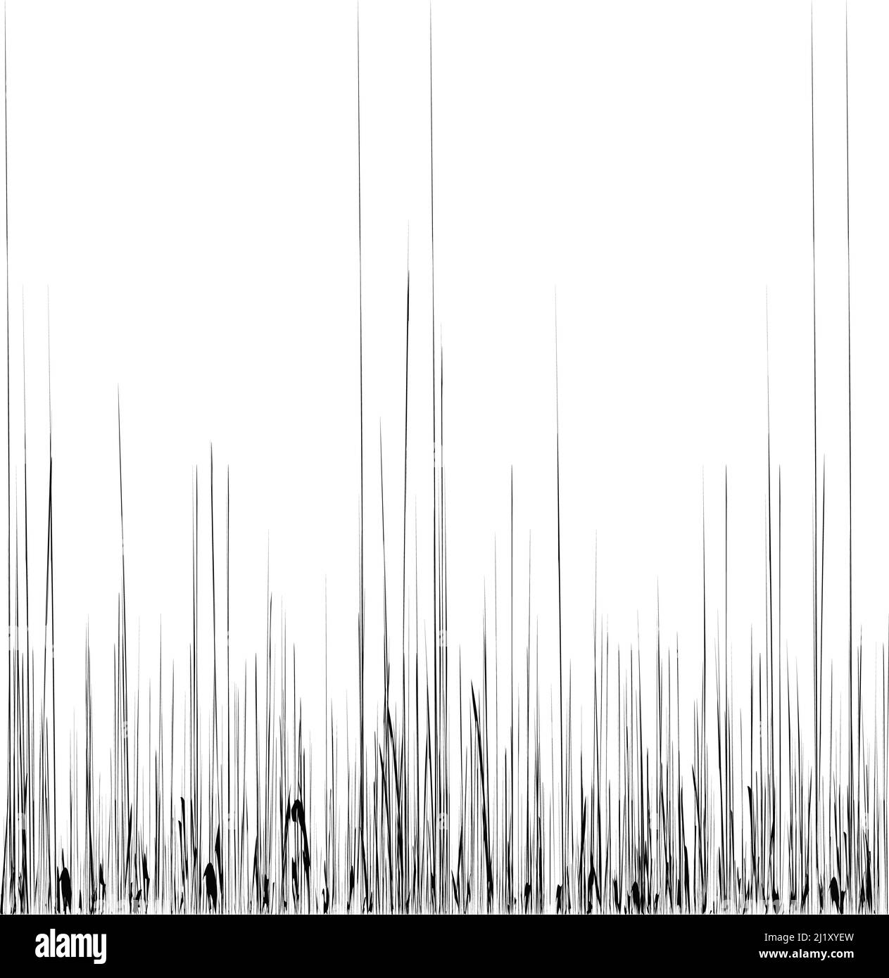 Sound, music equalizer, EQ. Random lines chart, graph. Soundtrack ...