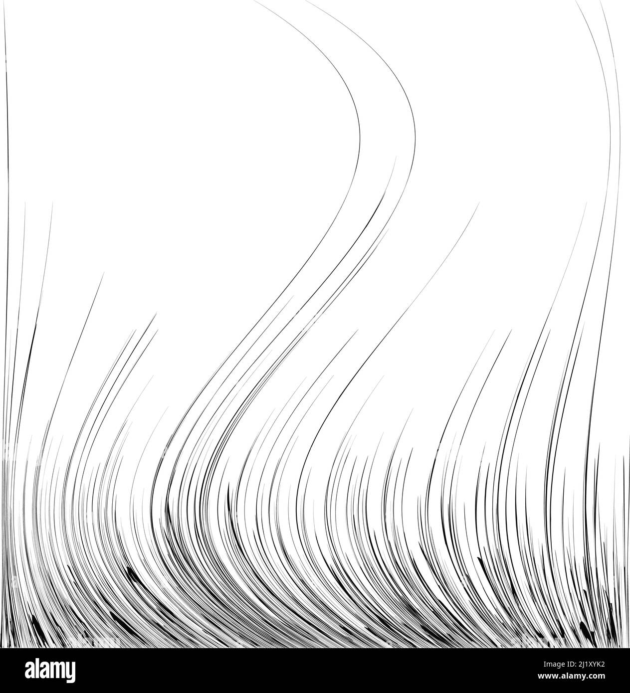Sound, music equalizer, EQ. Random lines chart, graph. Soundtrack ...