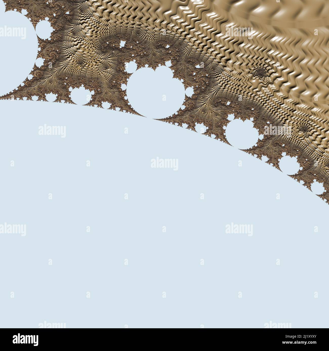 Abstract Computer generated Fractal design. A fractal is a never-ending ...