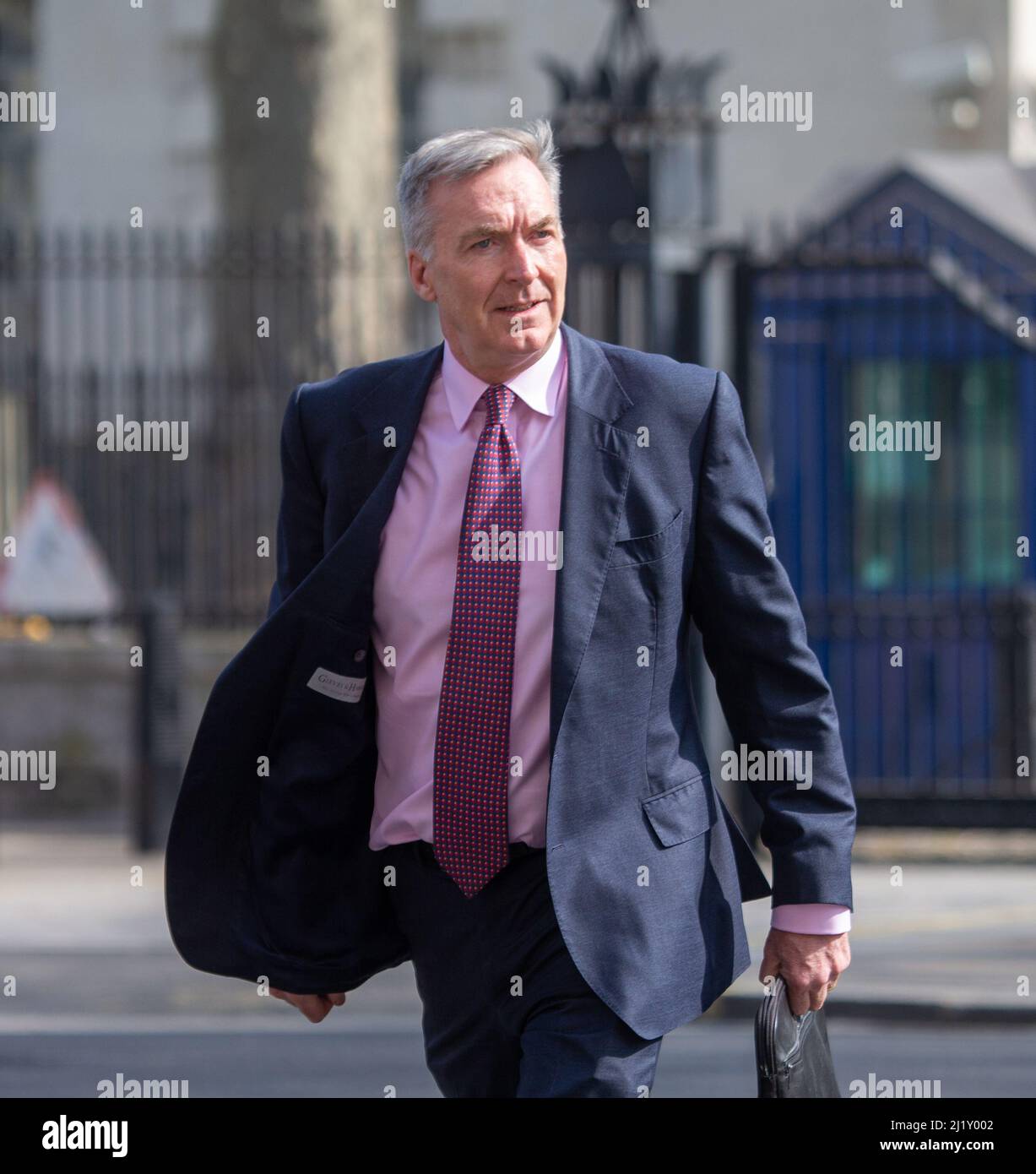London, England, UK. 28th Mar, 2022. Chief of Defence Staff Admiral ...