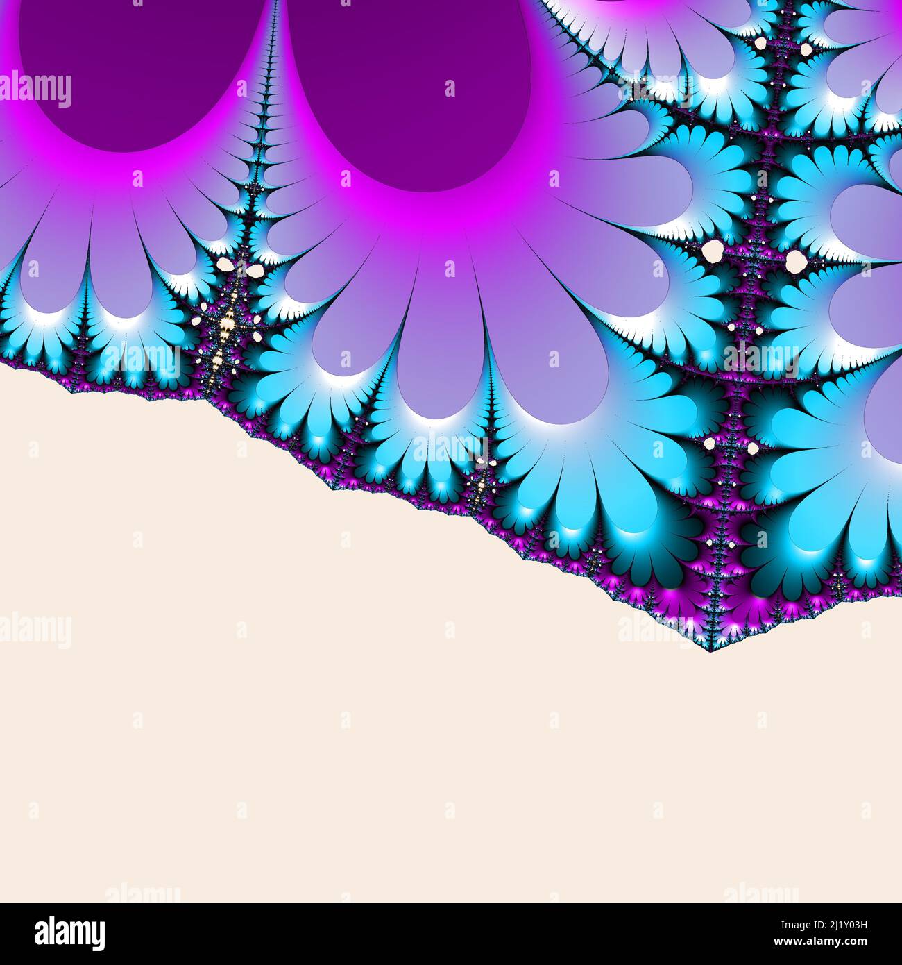 Abstract Computer Generated Fractal Design A Fractal Is A Never Ending Pattern Fractals Are