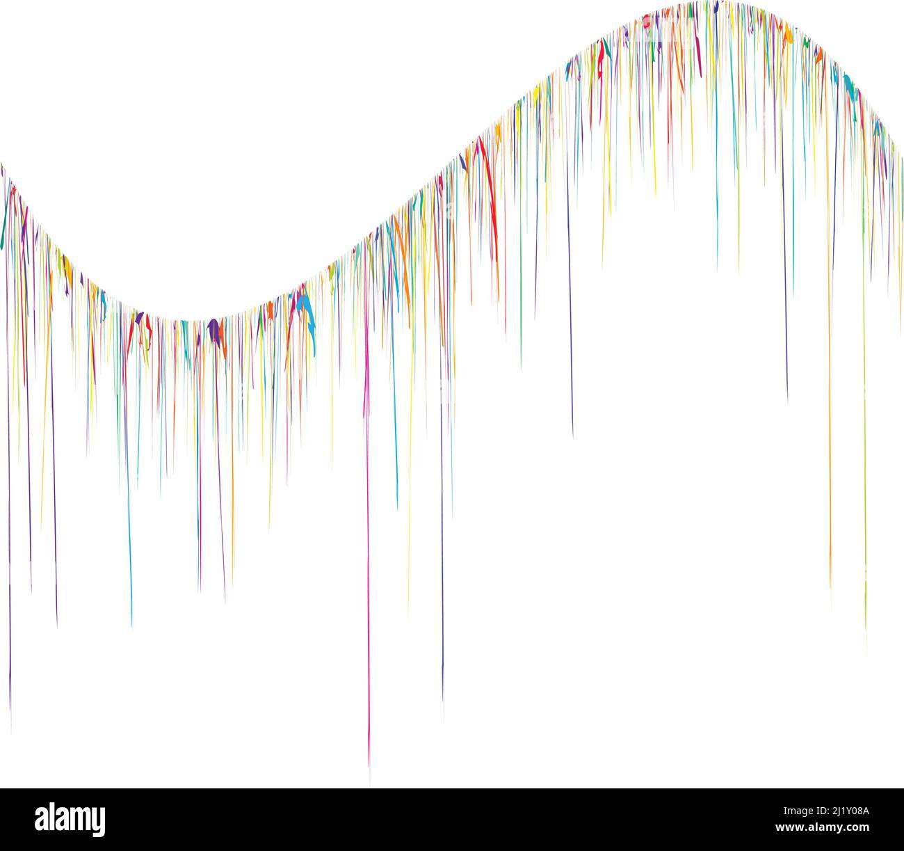 Sound, music equalizer, EQ. Random lines chart, graph. Soundtrack ...