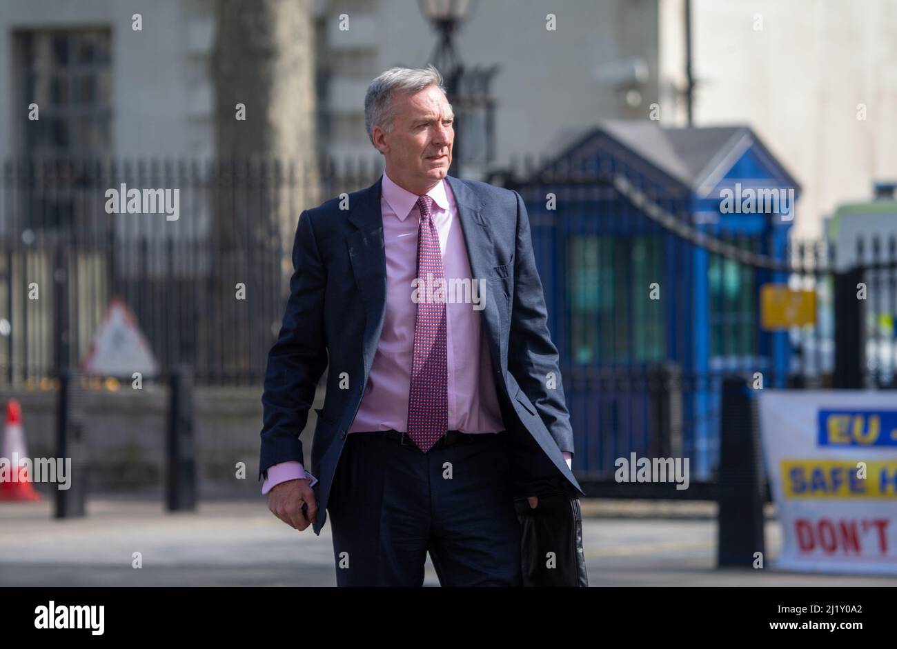 London, England, UK. 28th Mar, 2022. Chief of Defence Staff Admiral ...