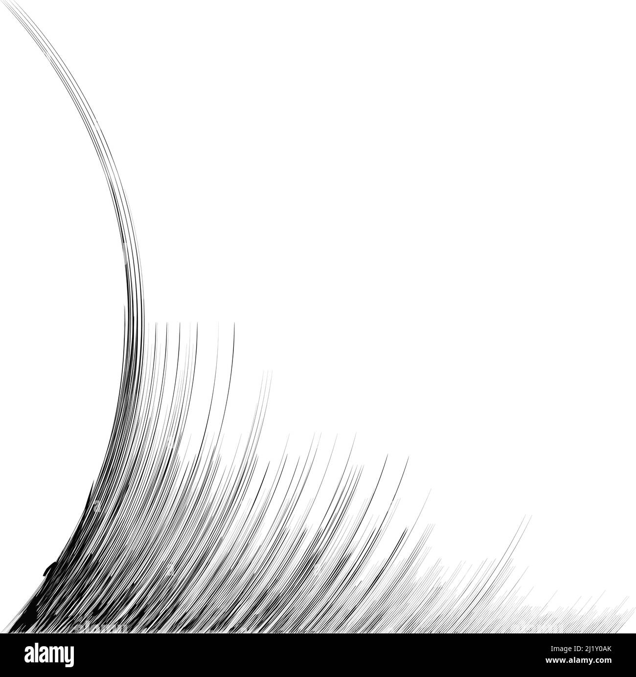 Sound, music equalizer, EQ. Random lines chart, graph. Soundtrack ...