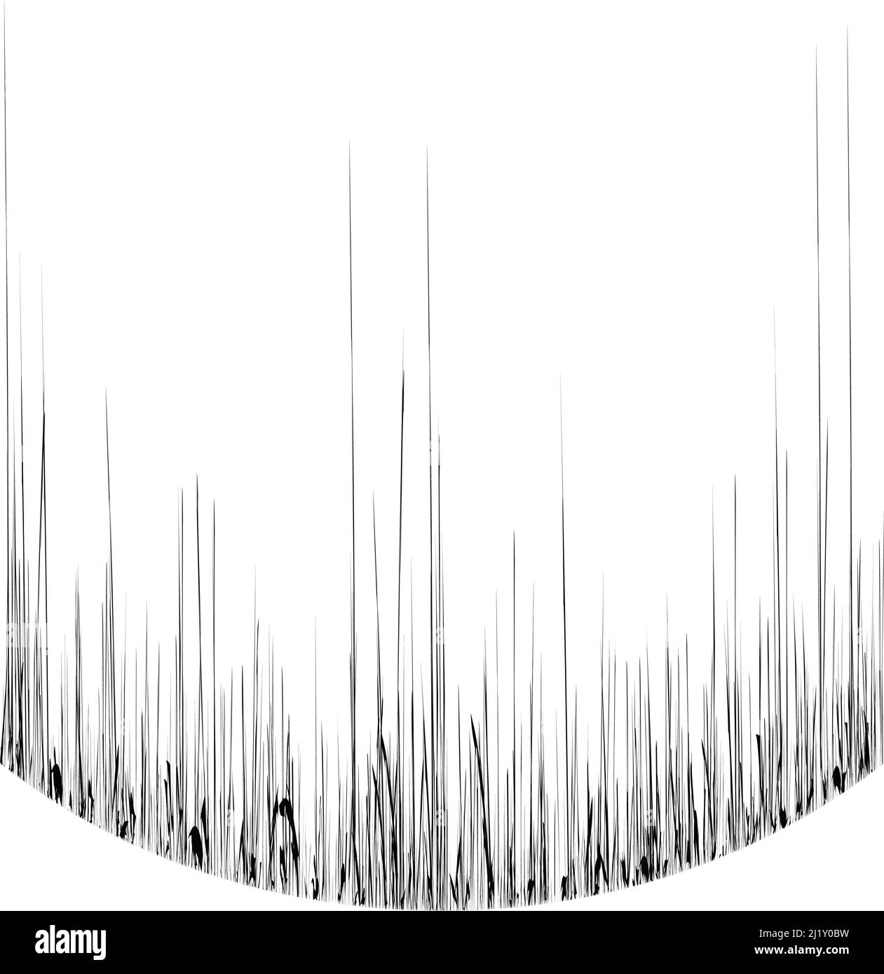 Sound, music equalizer, EQ. Random lines chart, graph. Soundtrack ...