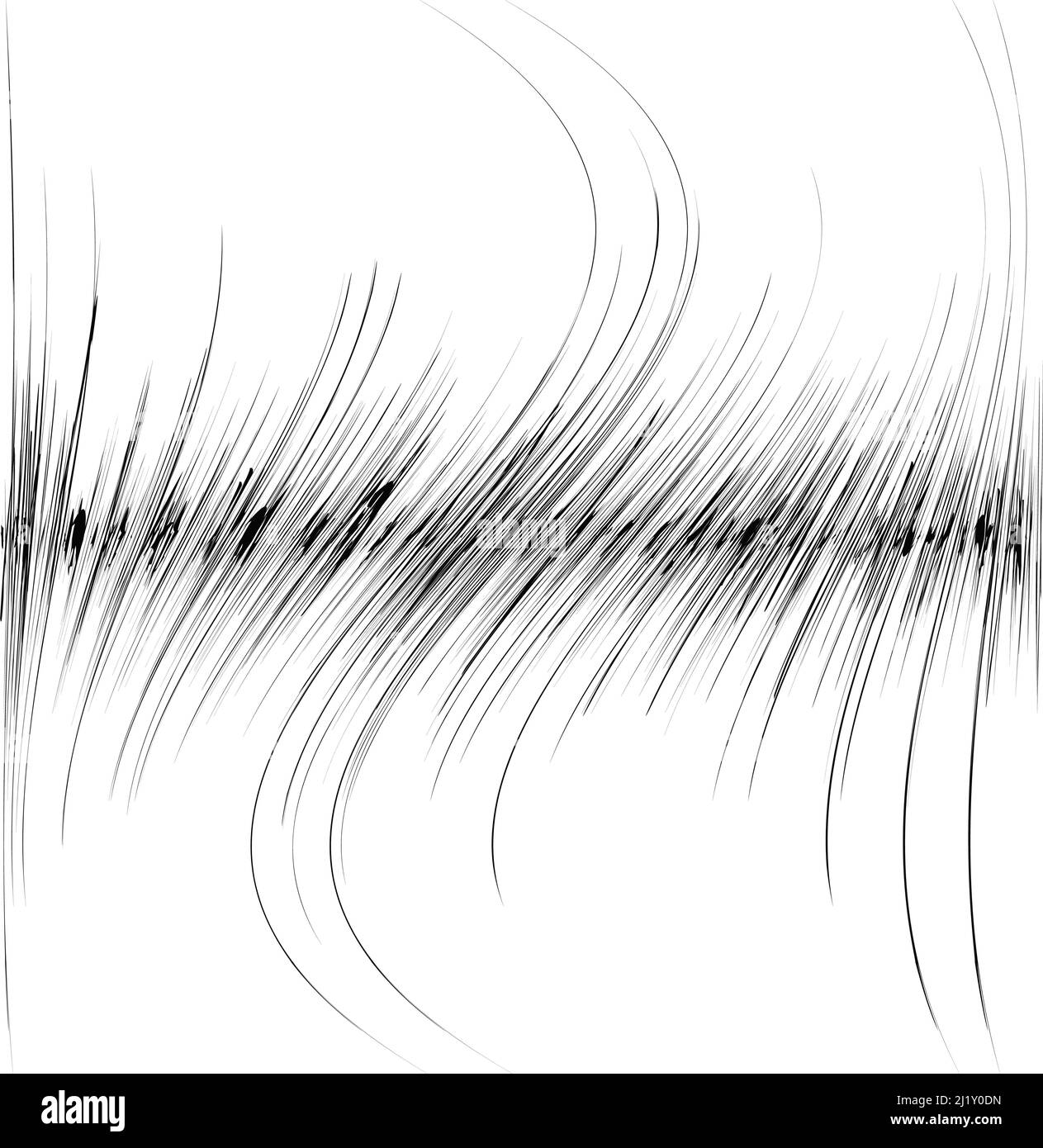Sound, music equalizer, EQ. Random lines chart, graph. Soundtrack ...