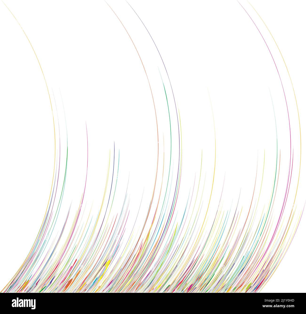 Sound, music equalizer, EQ. Random lines chart, graph. Soundtrack ...