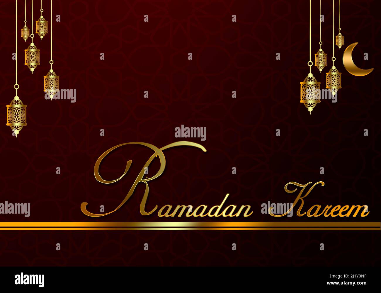 Happy ramadan design greeting card hi-res stock photography and images ...