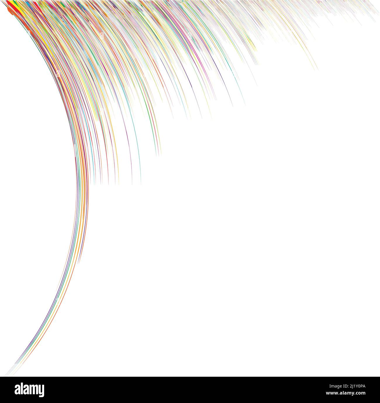 Sound, music equalizer, EQ. Random lines chart, graph. Soundtrack ...