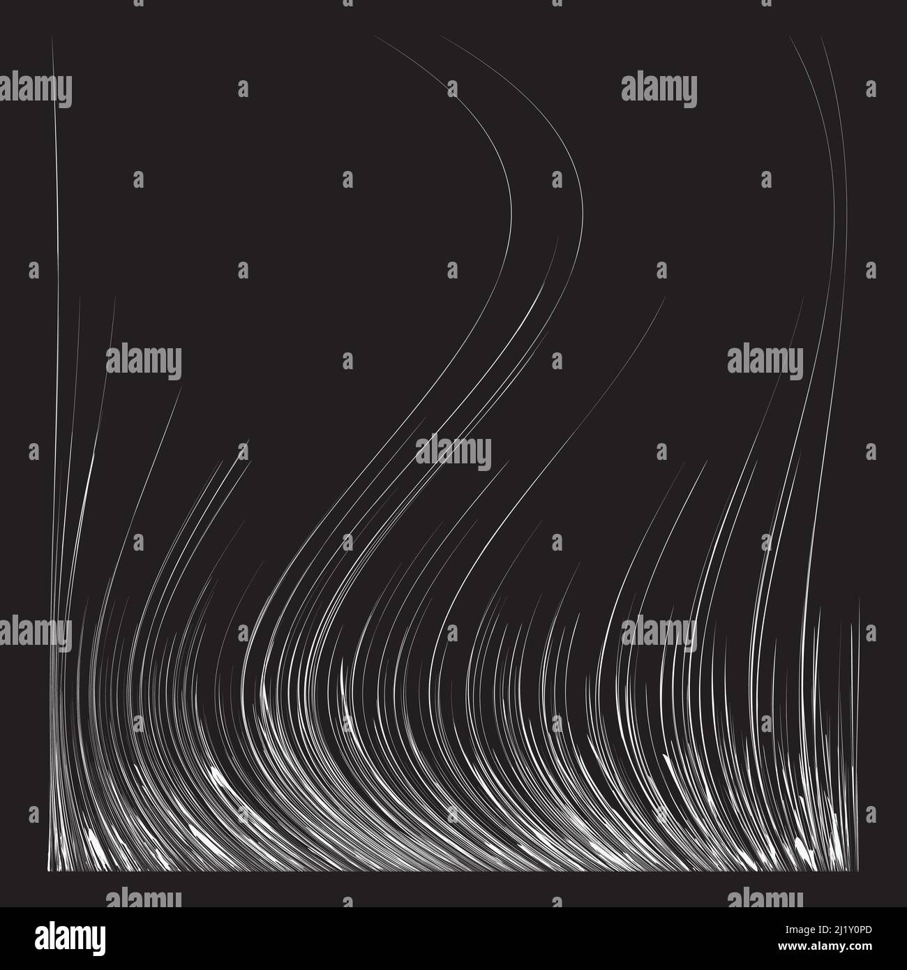 Sound, music equalizer, EQ. Random lines chart, graph. Soundtrack ...