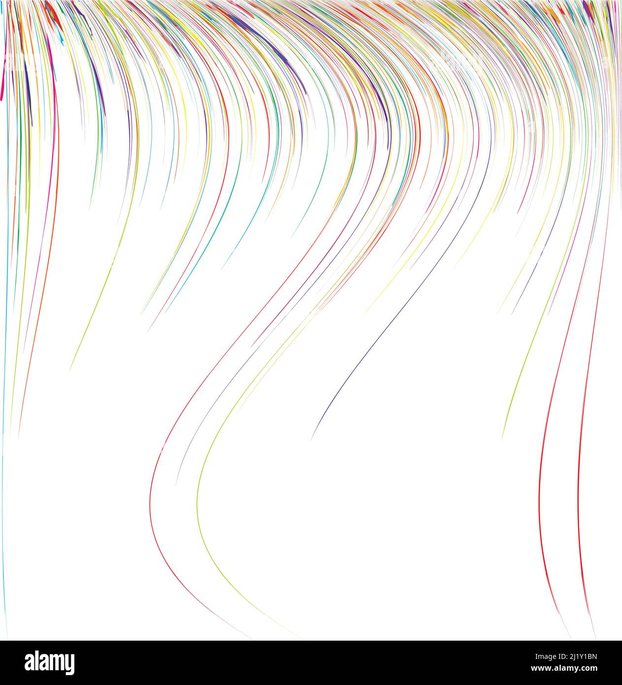 Sound, music equalizer, EQ. Random lines chart, graph. Soundtrack ...