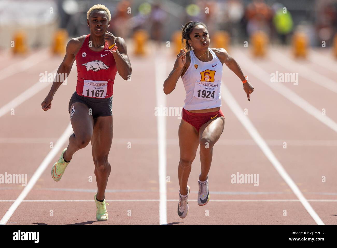 100 meter dash hi-res stock photography and images - Alamy