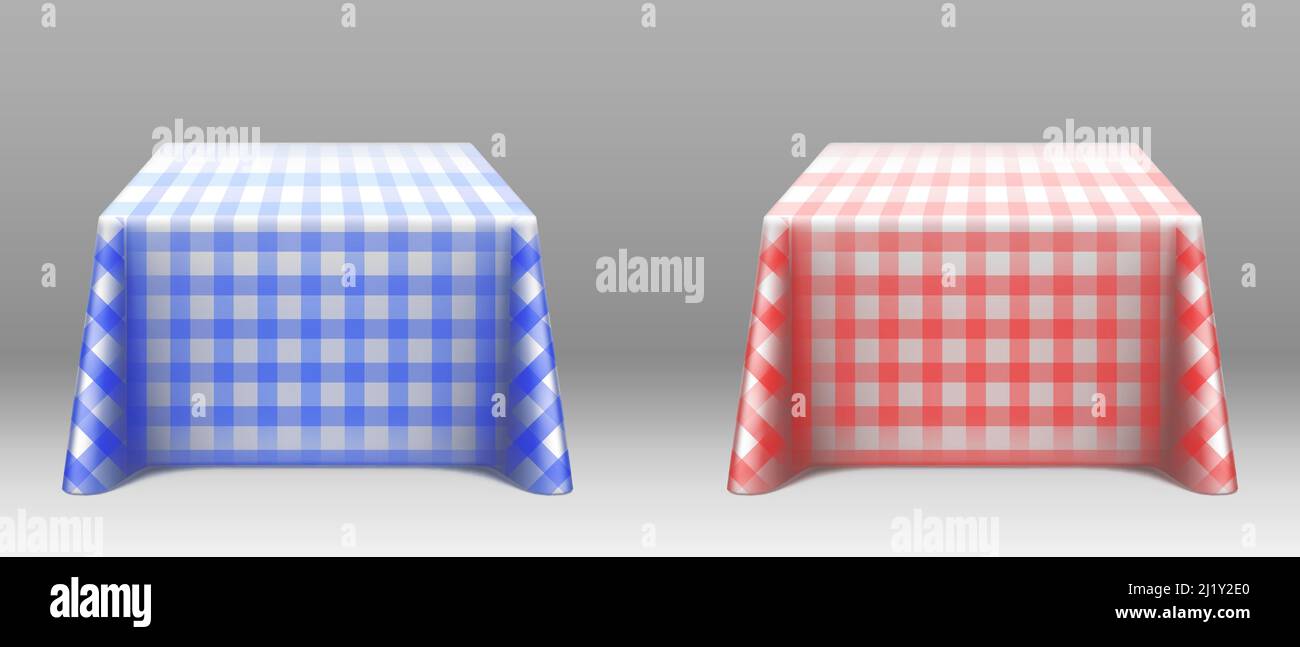 Tablecloths vector vectors hi-res stock photography and images - Alamy