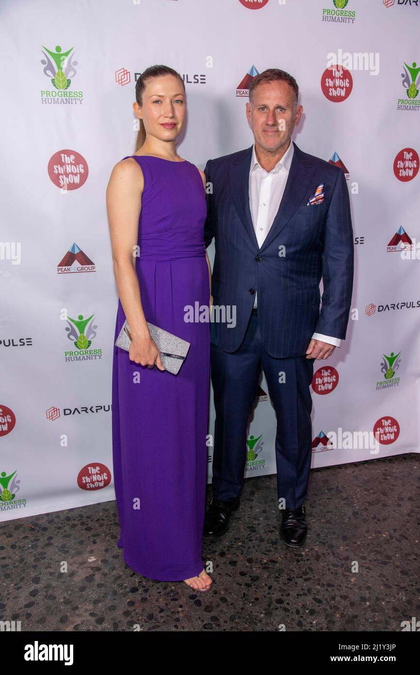 Maria and Dennis O'Leary attend DarkPulse Presents Comedians And ...