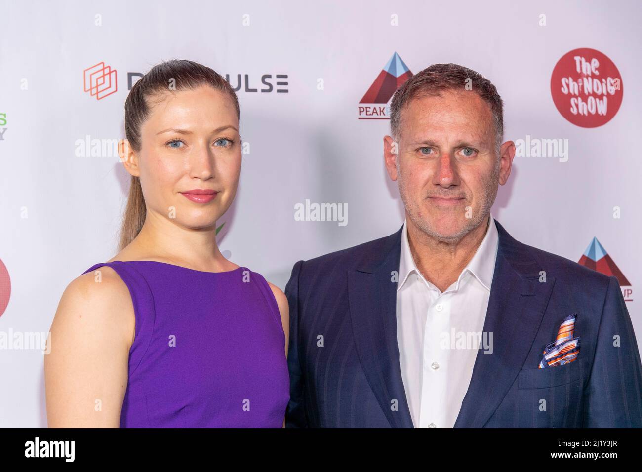 Maria and Dennis O'Leary attend DarkPulse Presents Comedians And ...