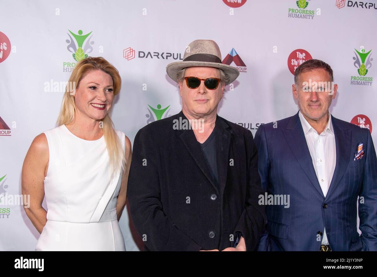 Cassandra Campbell, Darrell Hammond, Dennis O'Leary attend DarkPulse ...