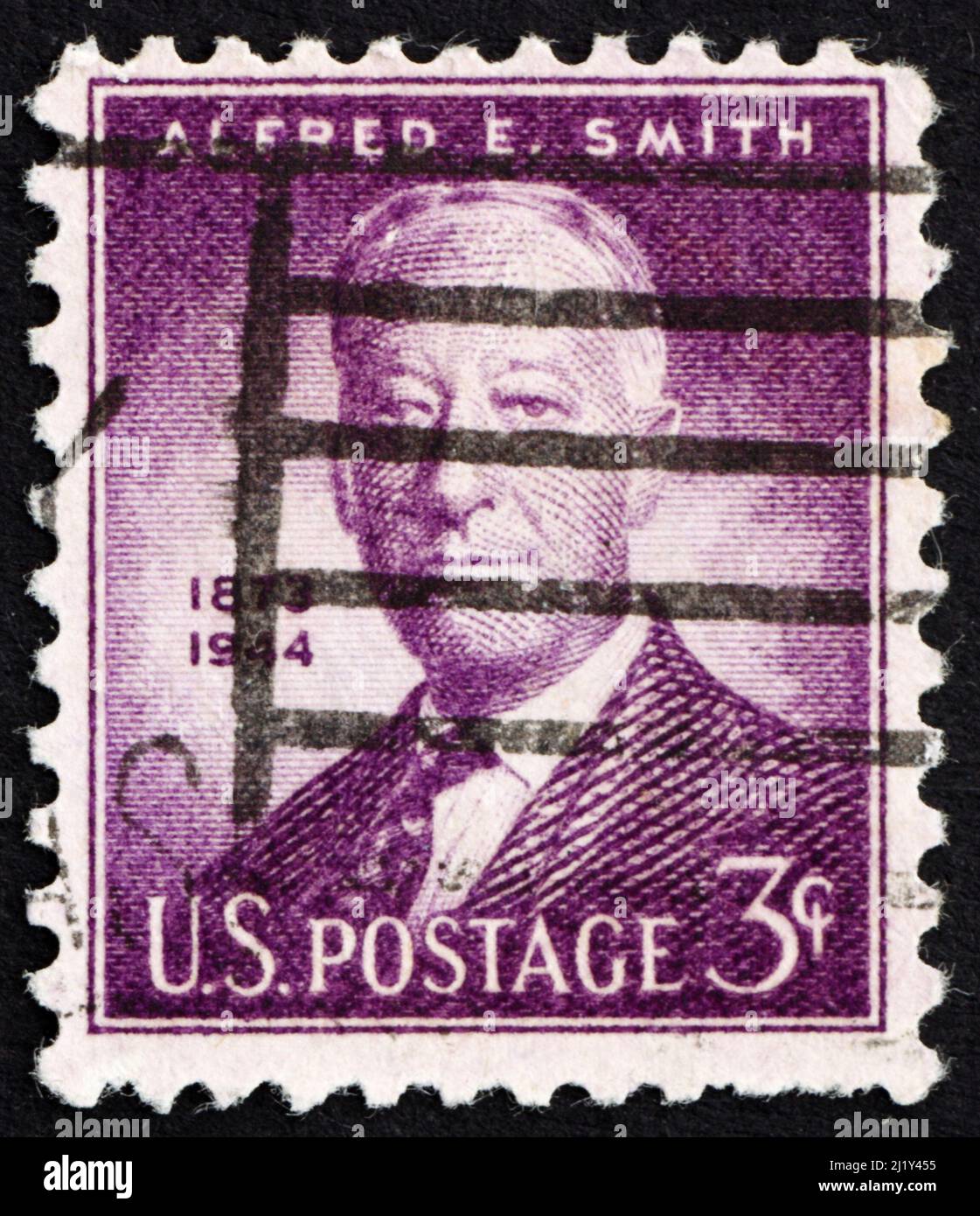 UNITED STATES OF AMERICA - CIRCA 1945: a stamp printed in the United ...