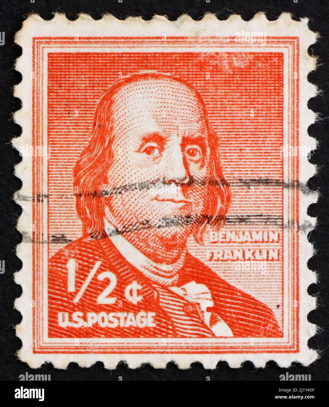 UNITED STATES OF AMERICA - CIRCA 1954: a stamp printed in the United ...