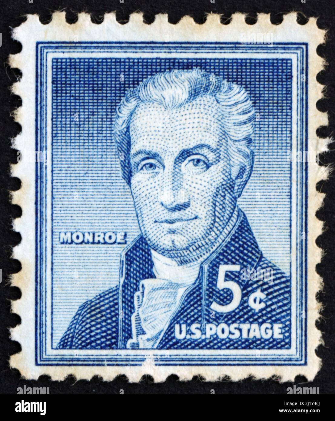 UNITED STATES OF AMERICA - CIRCA 1954: a stamp printed in the United ...