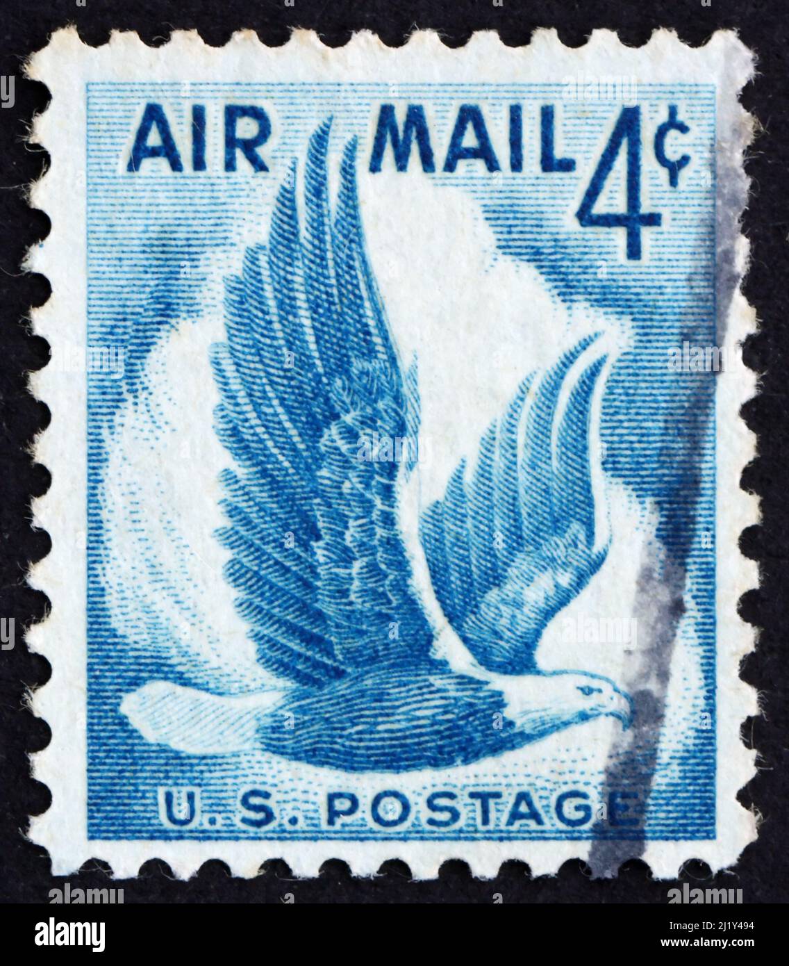 UNITED STATES OF AMERICA - CIRCA 1954: a stamp printed in the United ...