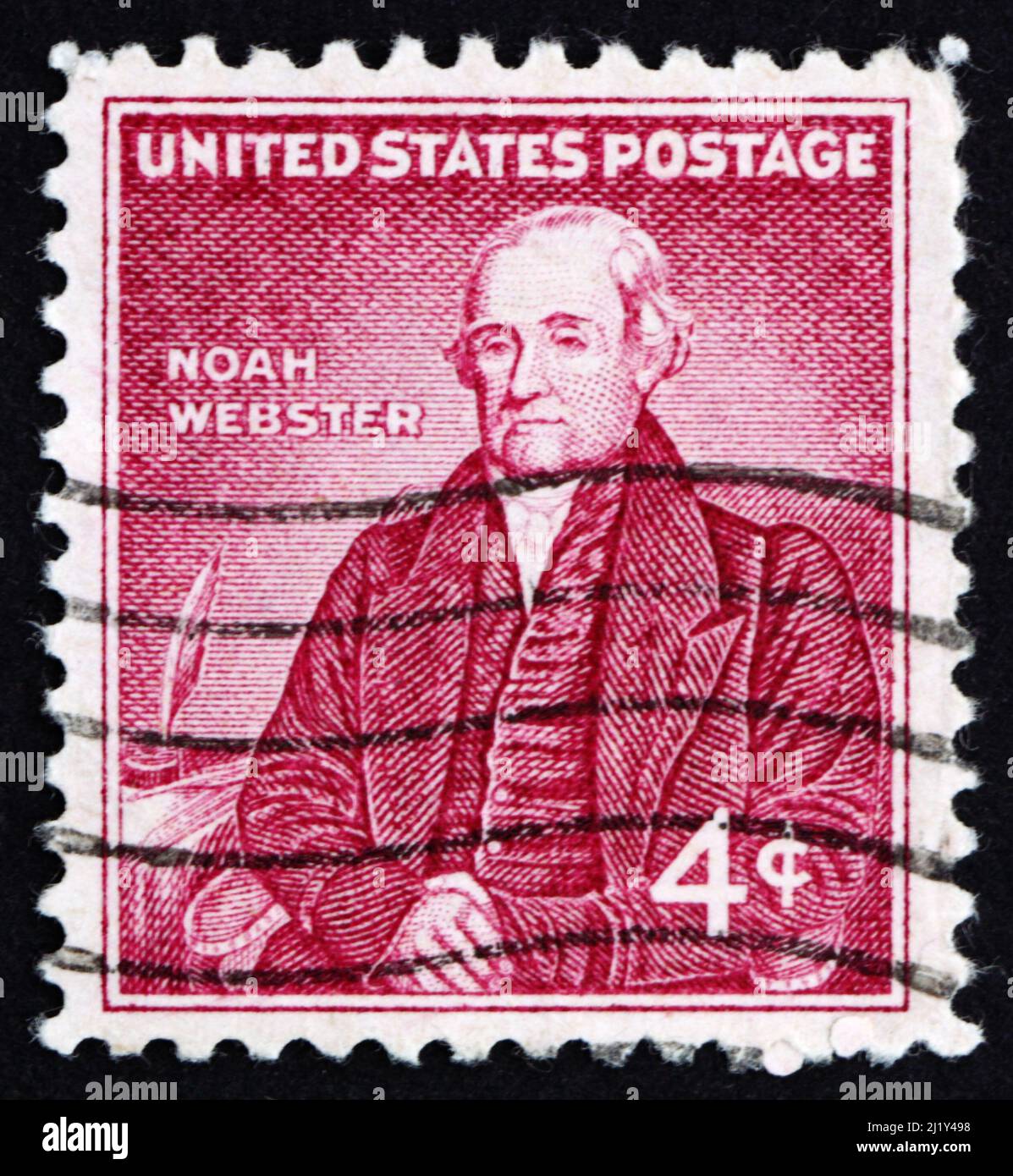 UNITED STATES OF AMERICA - CIRCA 1958: a stamp printed in the United ...