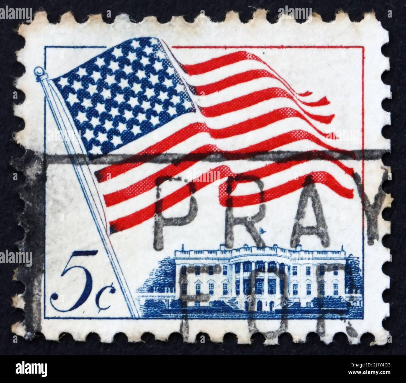 UNITED STATES OF AMERICA - CIRCA 1963: a stamp printed in the United ...