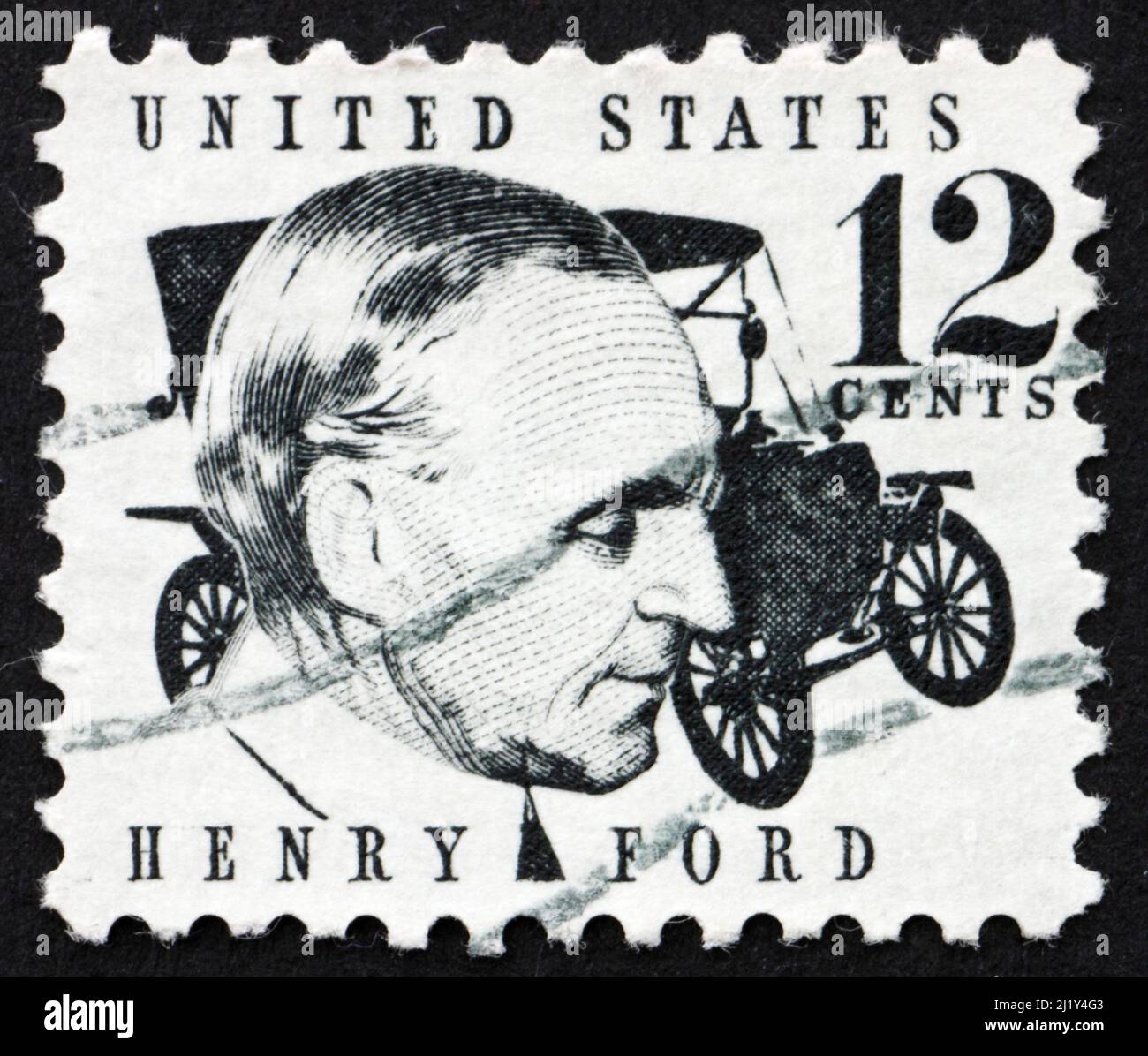 UNITED STATES OF AMERICA - CIRCA 1968: a stamp printed in the United ...