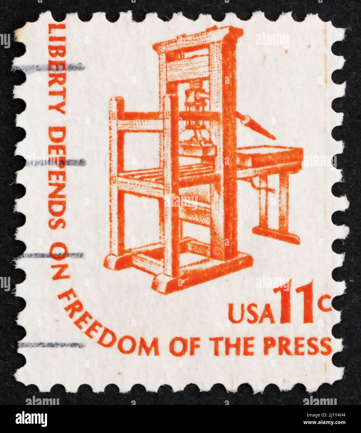 Freedom press postage stamp hi-res stock photography and images - Alamy