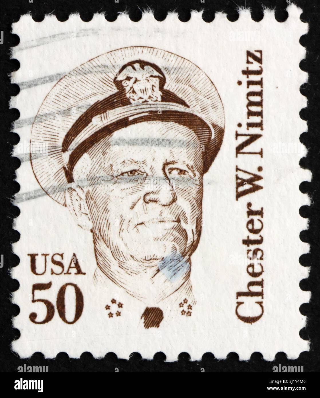 UNITED STATES OF AMERICA - CIRCA 1985: a stamp printed in the United ...