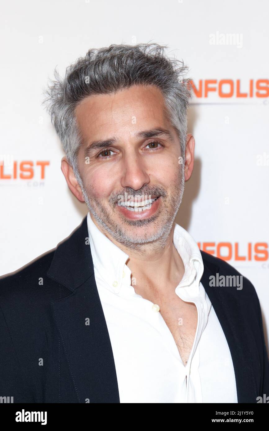 West Hollywood, California, USA. 24th March, 2022. Aaron Erol Ozlevi ...