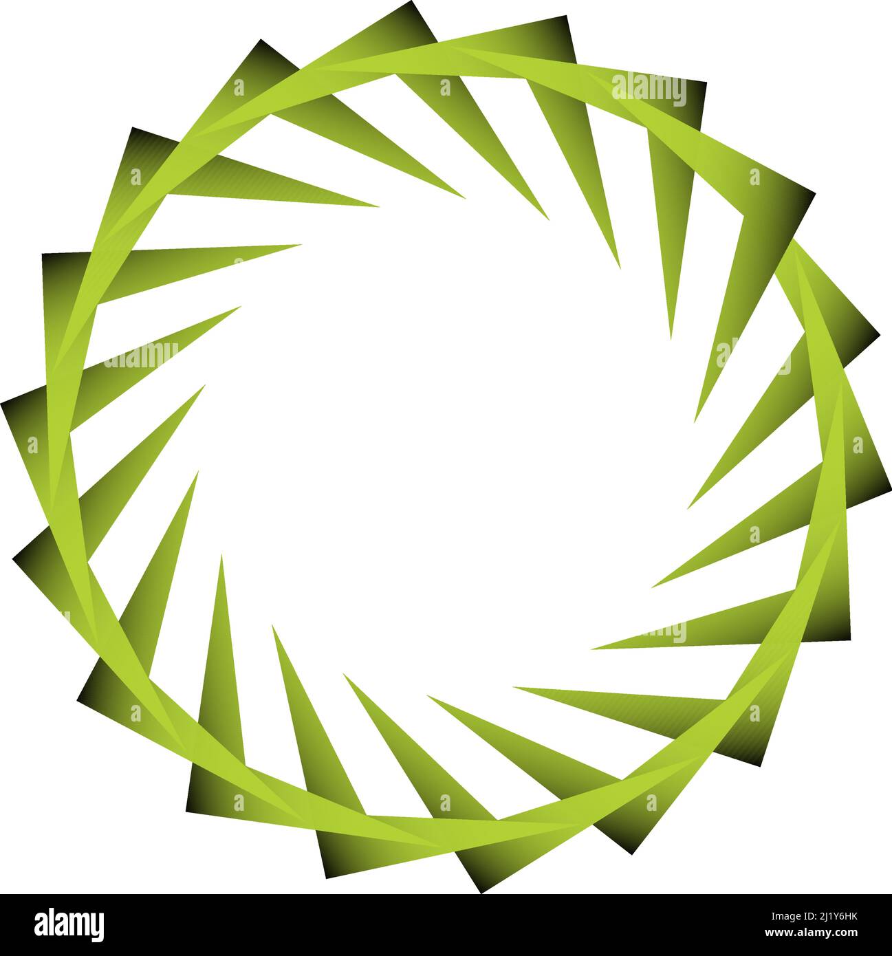 Geometric circular, cycle icon. Spiral, swirl, twirl design element ...