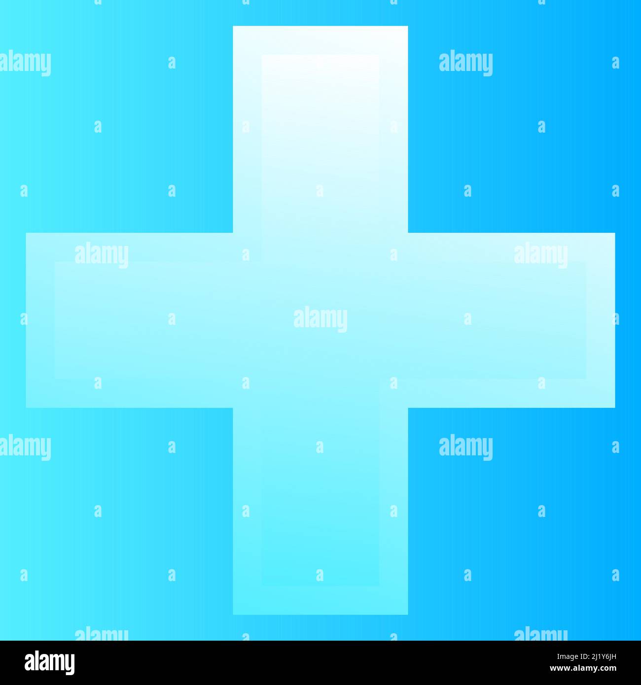 3d bevel cross as healthcare, first-aid, emergency response and as aid ...