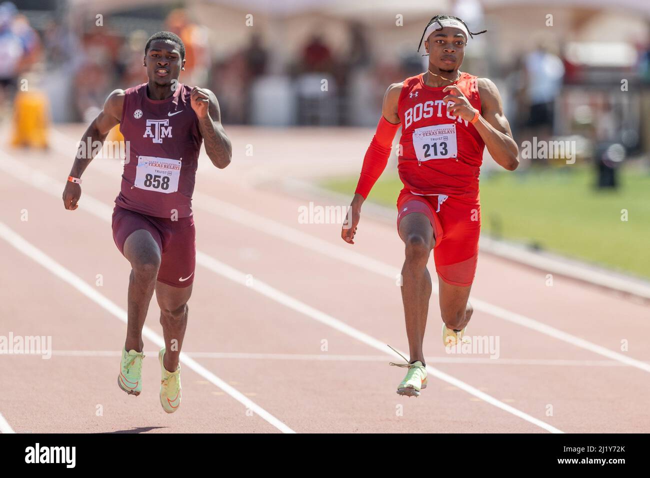 100 meter dash hi-res stock photography and images - Alamy