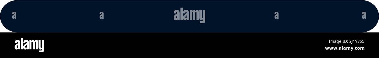 Banner, button, bar shapes with blank, empty space element - stock ...