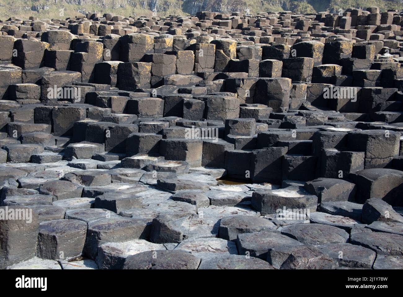 Giant's Causeway an area of about interlocking basalt columns, County ...