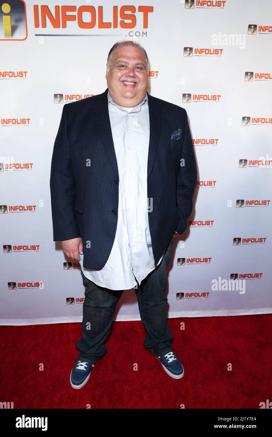 West Hollywood, California, USA. 24th March, 2022. Troy Metcalf ...