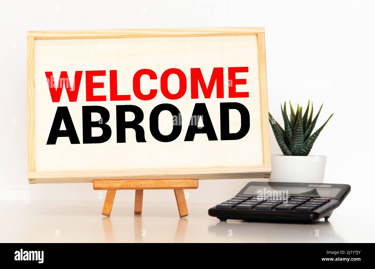 Welcome abroad hi-res stock photography and images - Alamy