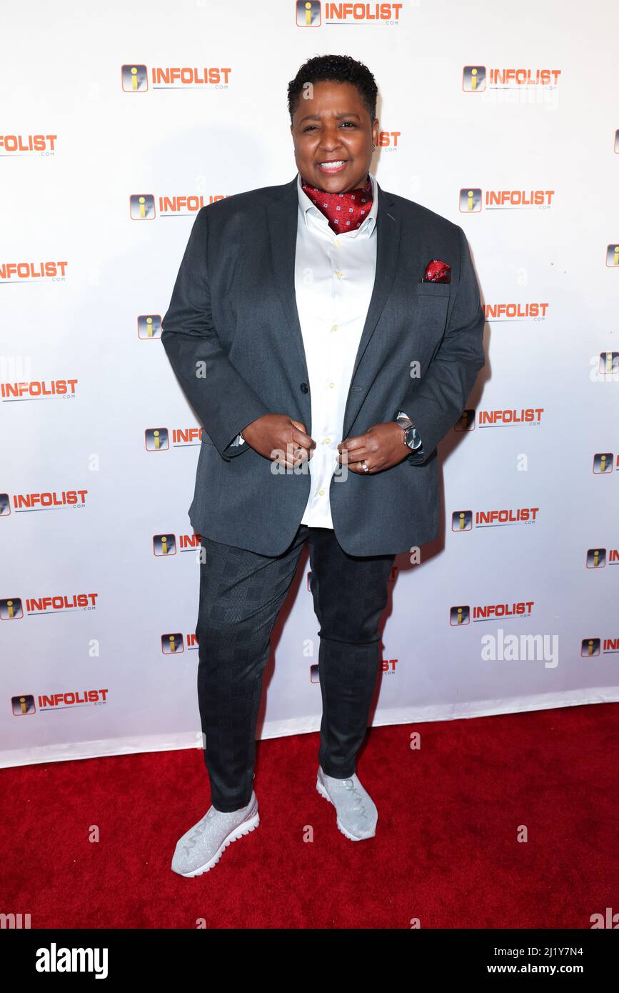 West Hollywood, California, USA. 24th March, 2022. Madison Leigh attending the InfoList Pre ...