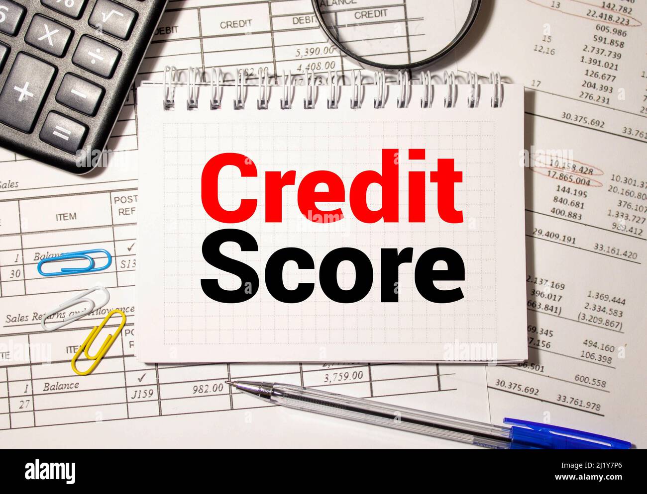 Credit score word hi-res stock photography and images - Alamy