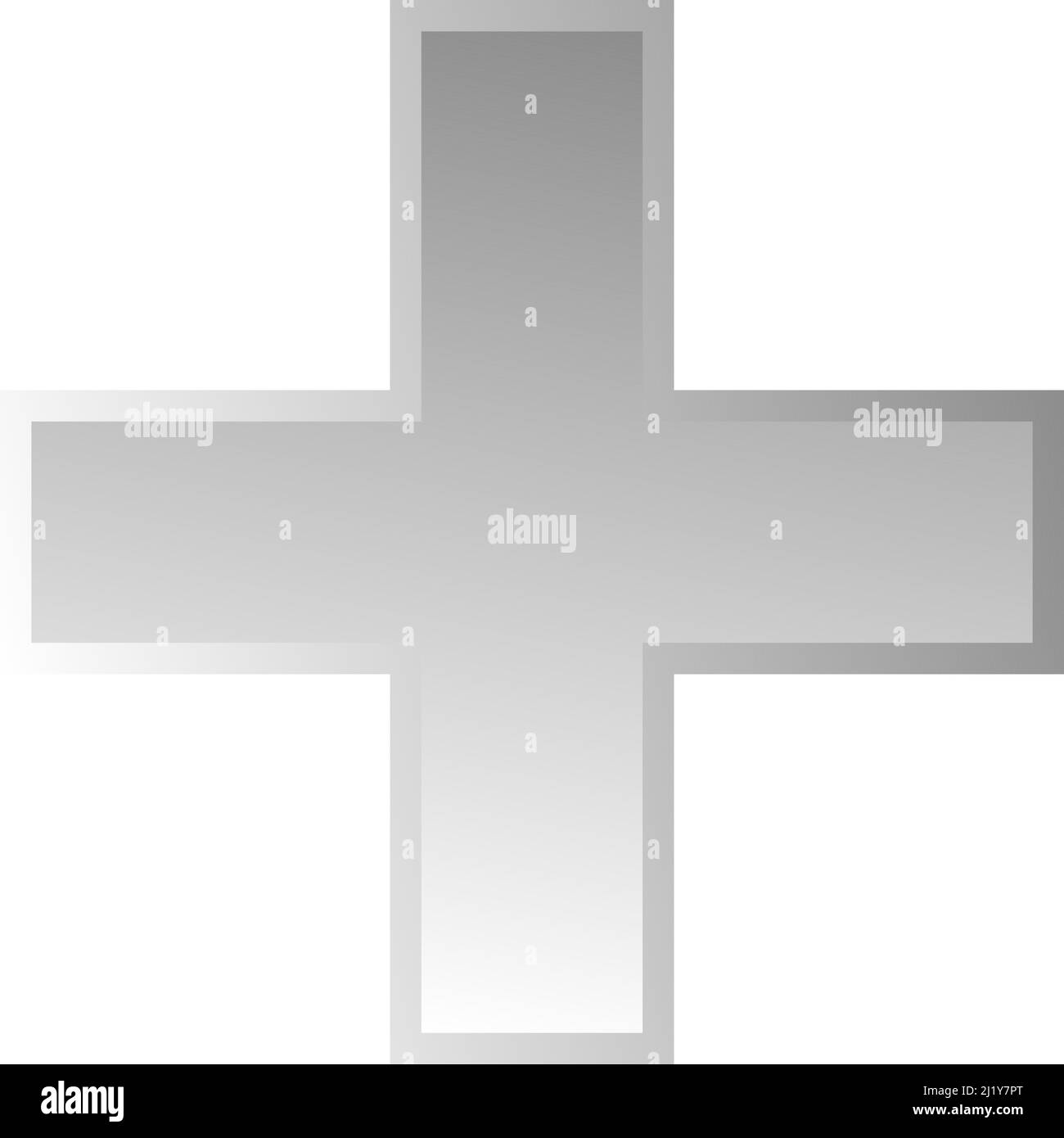 3d bevel cross as healthcare, first-aid, emergency response and as aid ...