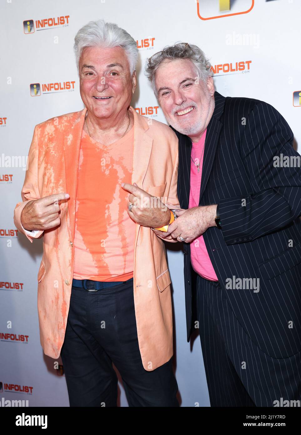 West Hollywood, California, USA. 24th March, 2022. Jimmy Star and Ron ...