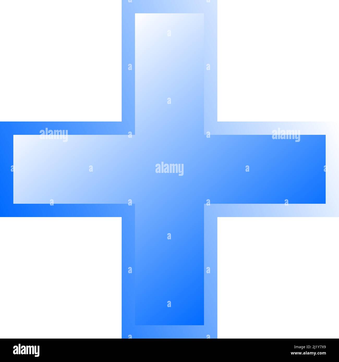 3d bevel cross as healthcare, first-aid, emergency response and as aid ...