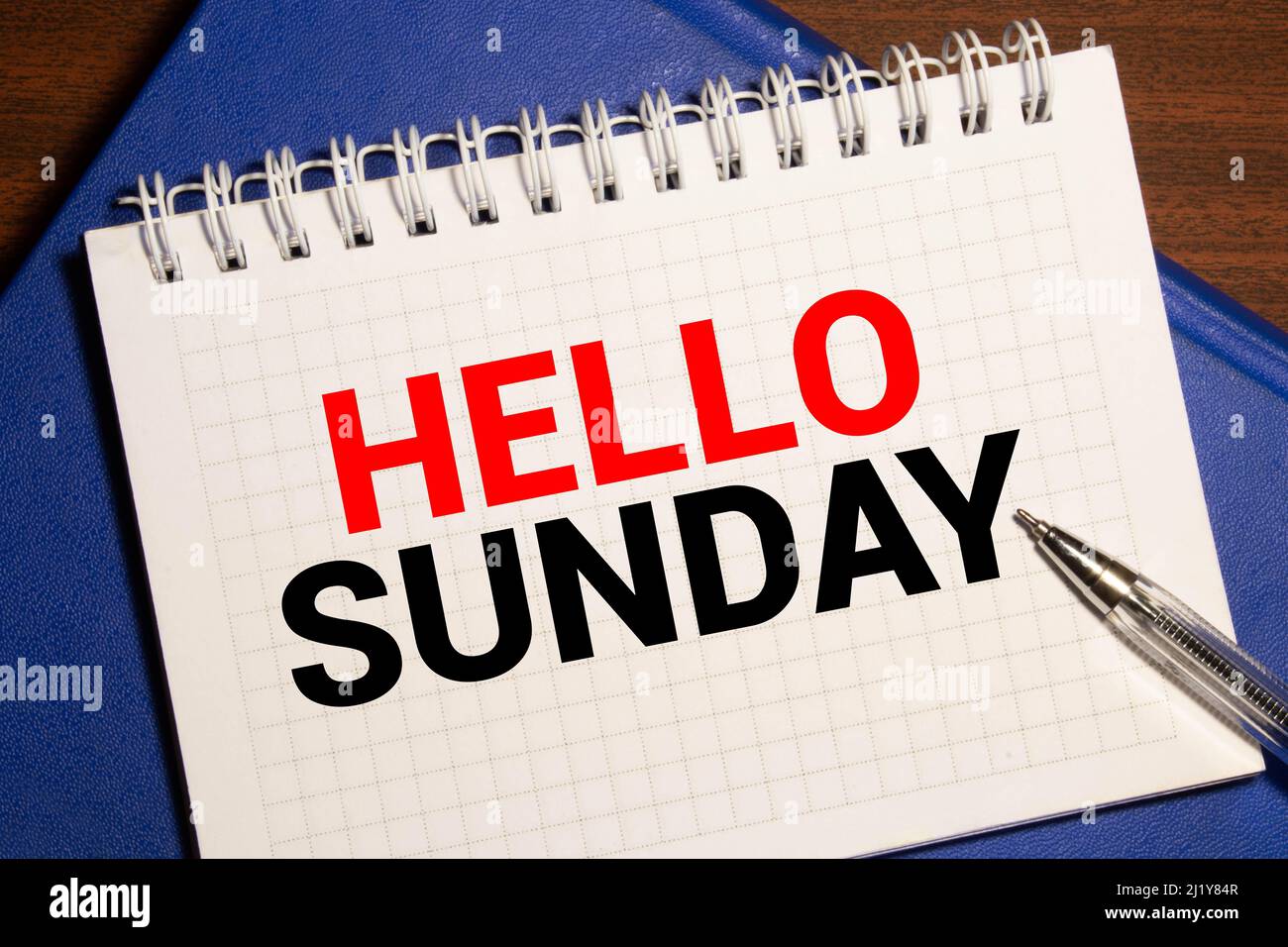 Hello sunday hi-res stock photography and images - Alamy