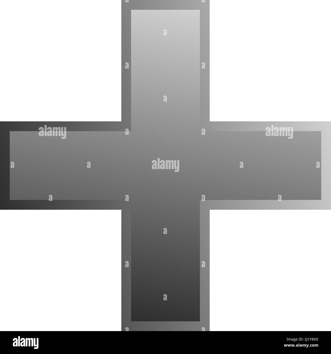 3d bevel cross as healthcare, first-aid, emergency response and as aid ...