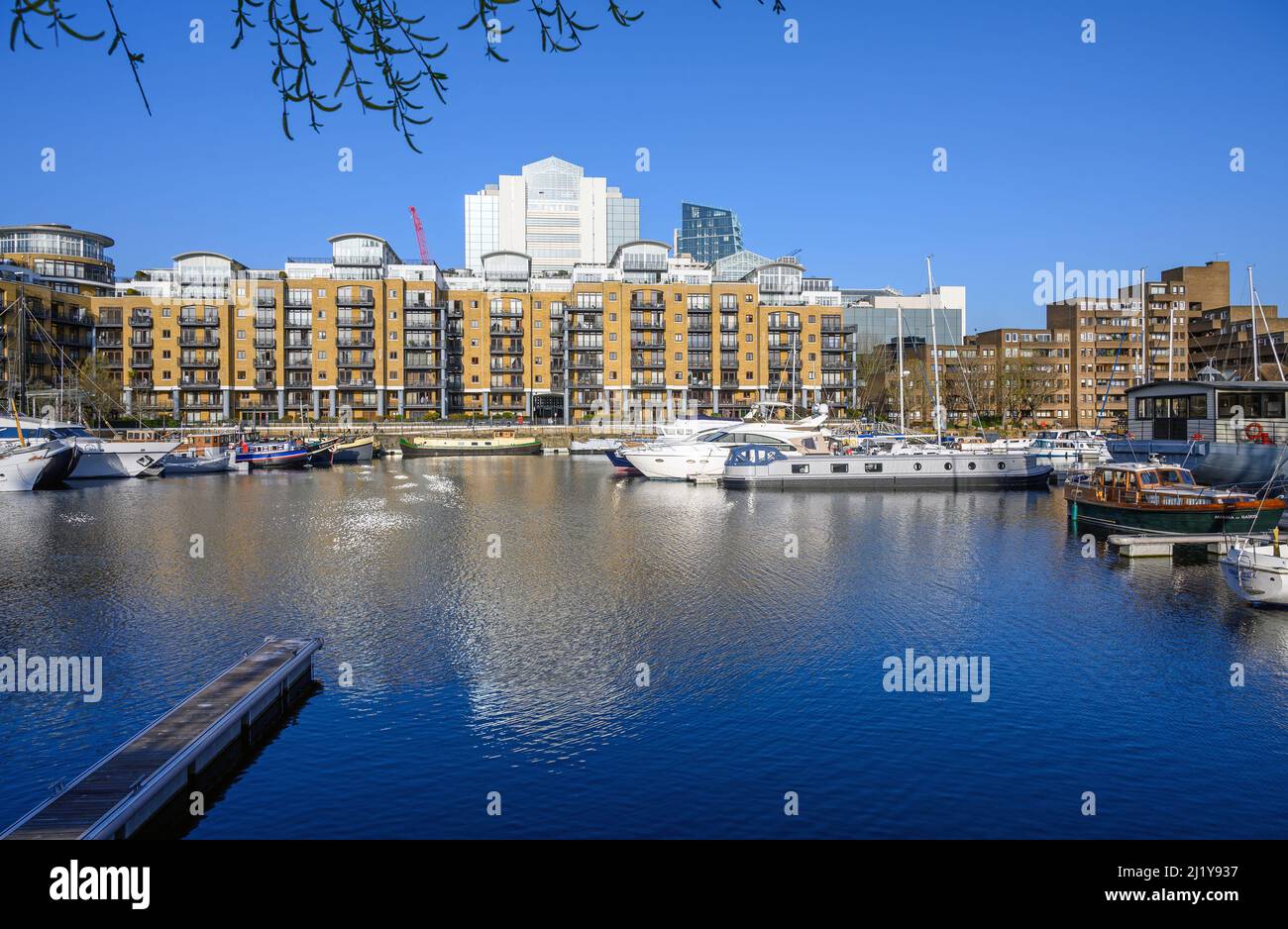 St Katharine Docks, London, UK: Saint Katharine Docks Marina in Wapping ...