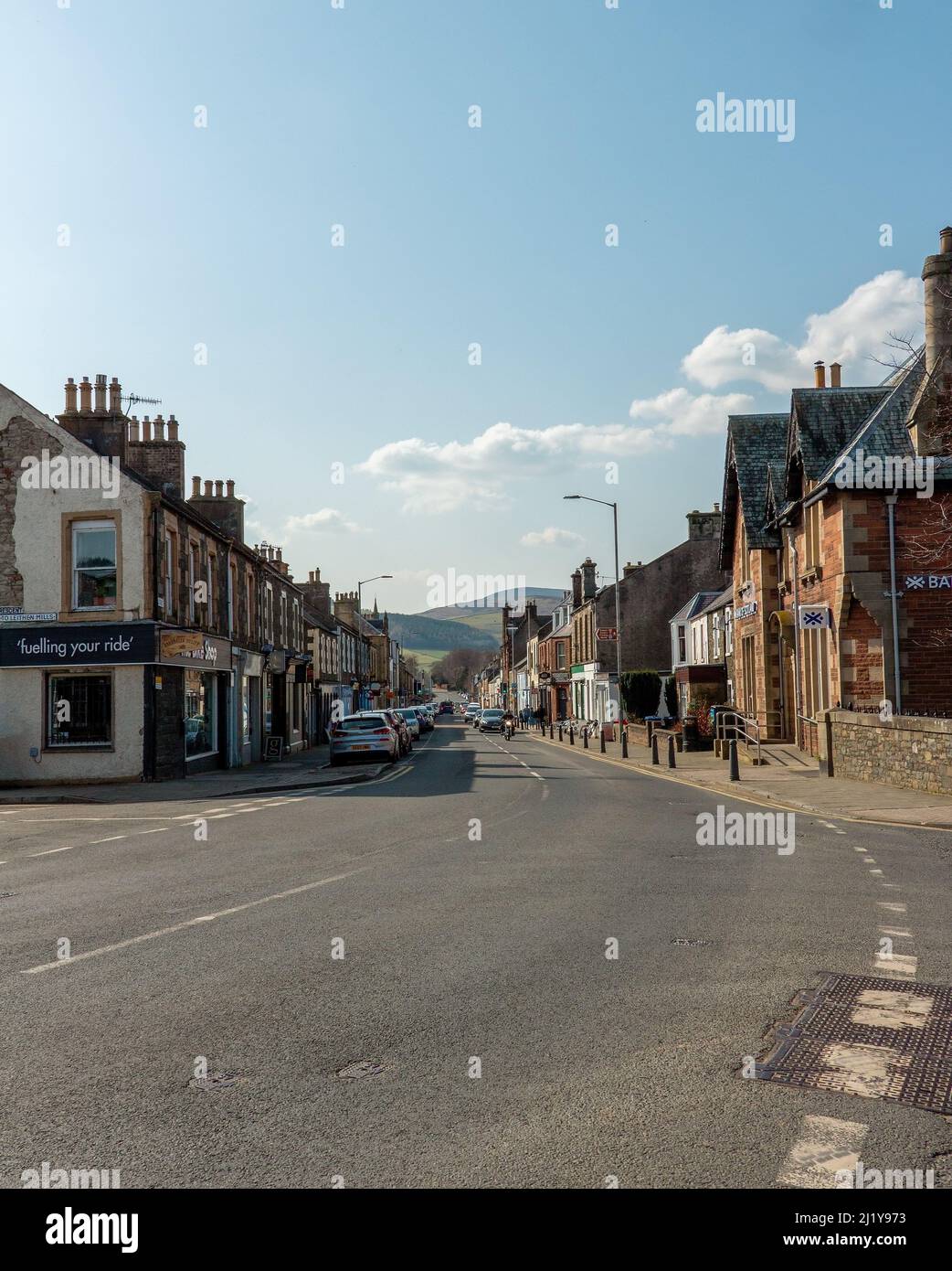 Innerleithen street hi-res stock photography and images - Alamy