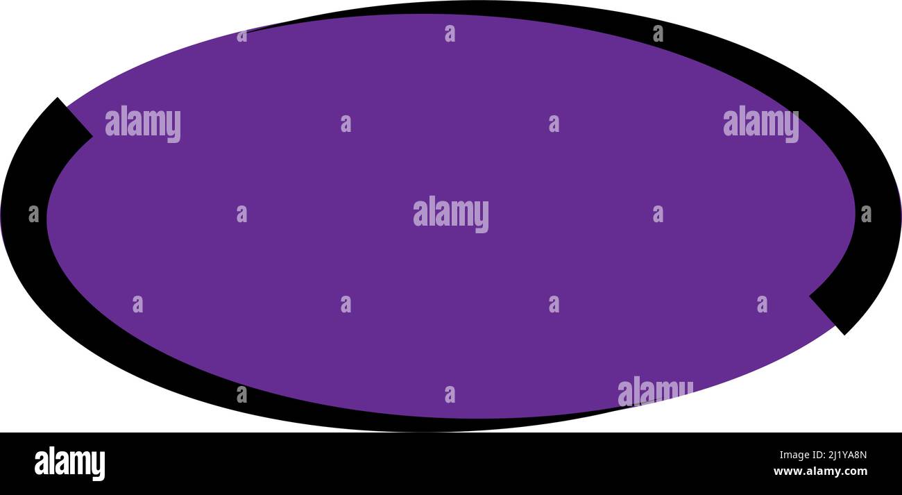 Ellipse, oval, circle frame, border, banner icon. Price tag, label ...