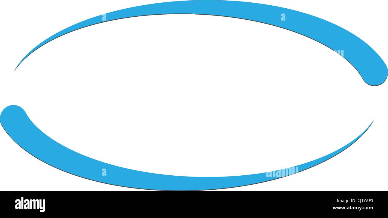 Ellipse, oval, circle frame, border, banner icon. Price tag, label ...