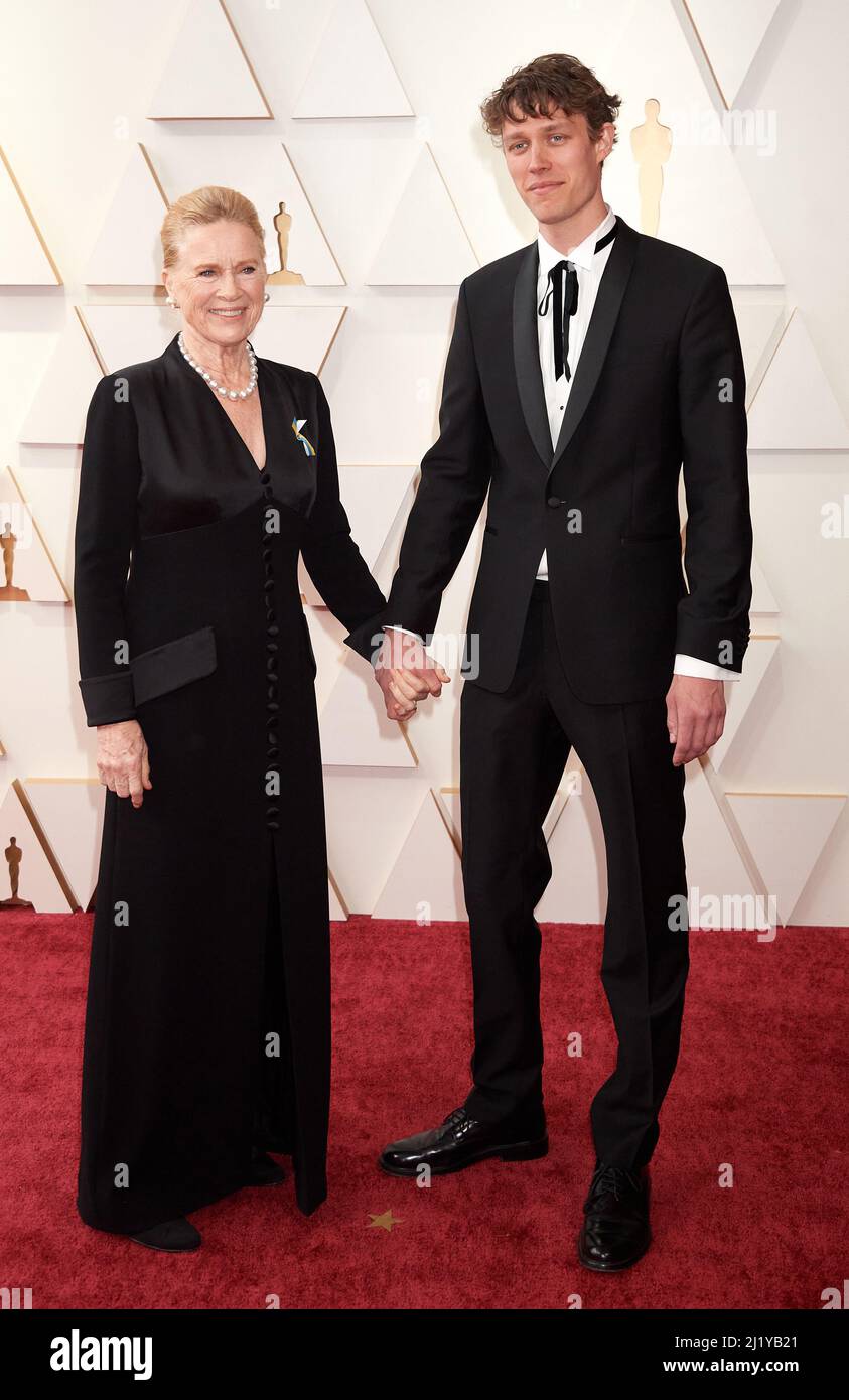 Liv Ullman and Halfdan Ullmann Tondel arriving on the red carpet of the ...